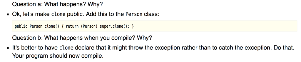 Solved Start with this Person class: import java.uti.* | Chegg.com
