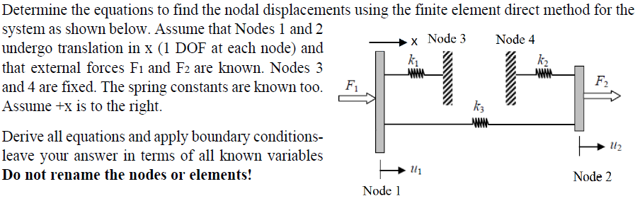 Solved Determine The Equations To Find The Nodal 