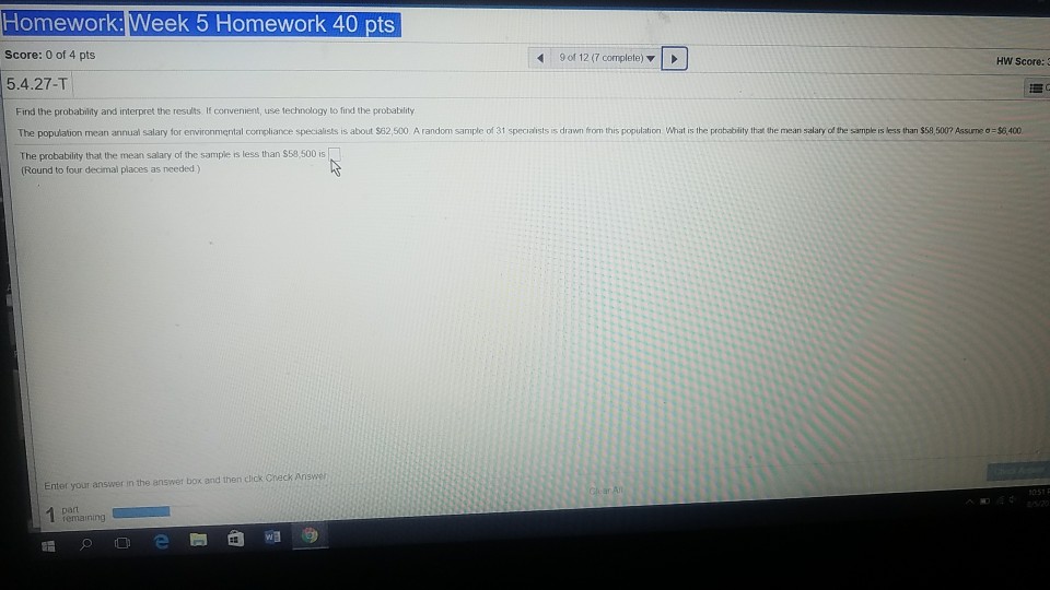 Solved Find the probability and interpret the results If | Chegg.com