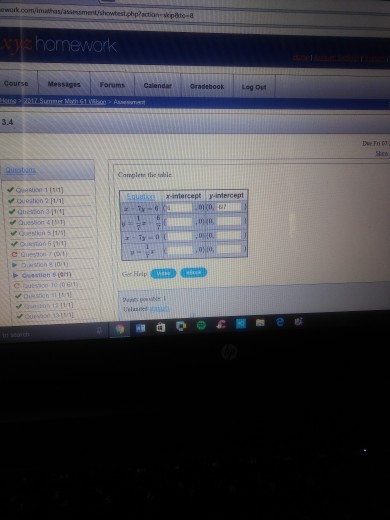Solved course Messages Forums Calendar Gradebook Log out | Chegg.com