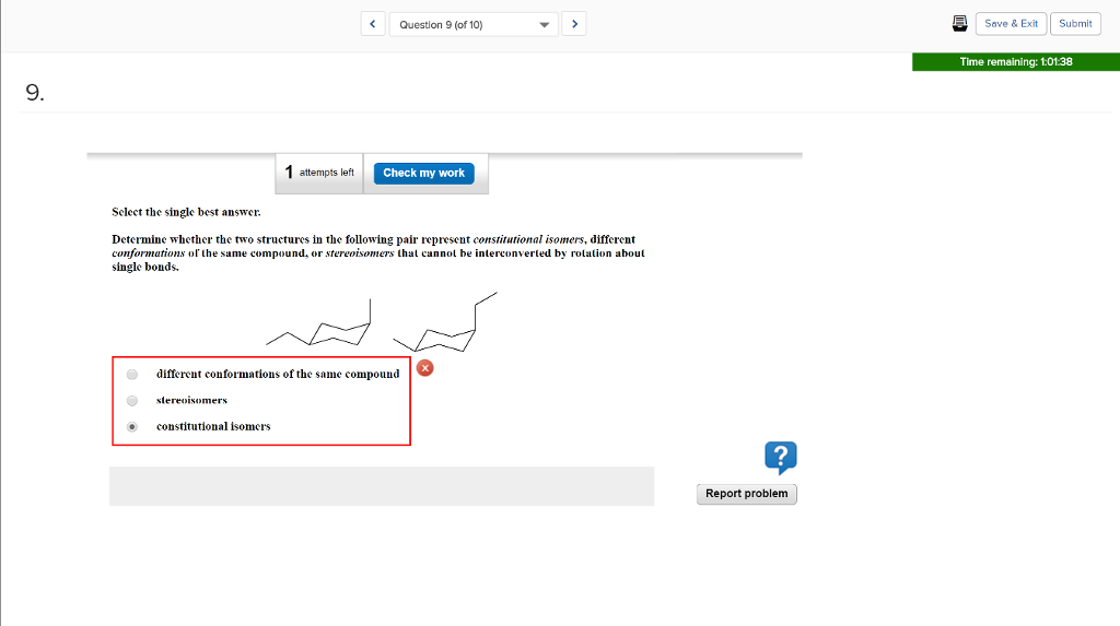 Solved Select the single best answer. Determine whether | Chegg.com