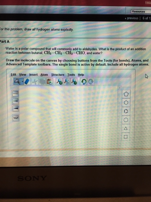 Solved For this problem, draw all hydrogen atoms explicitly. | Chegg.com