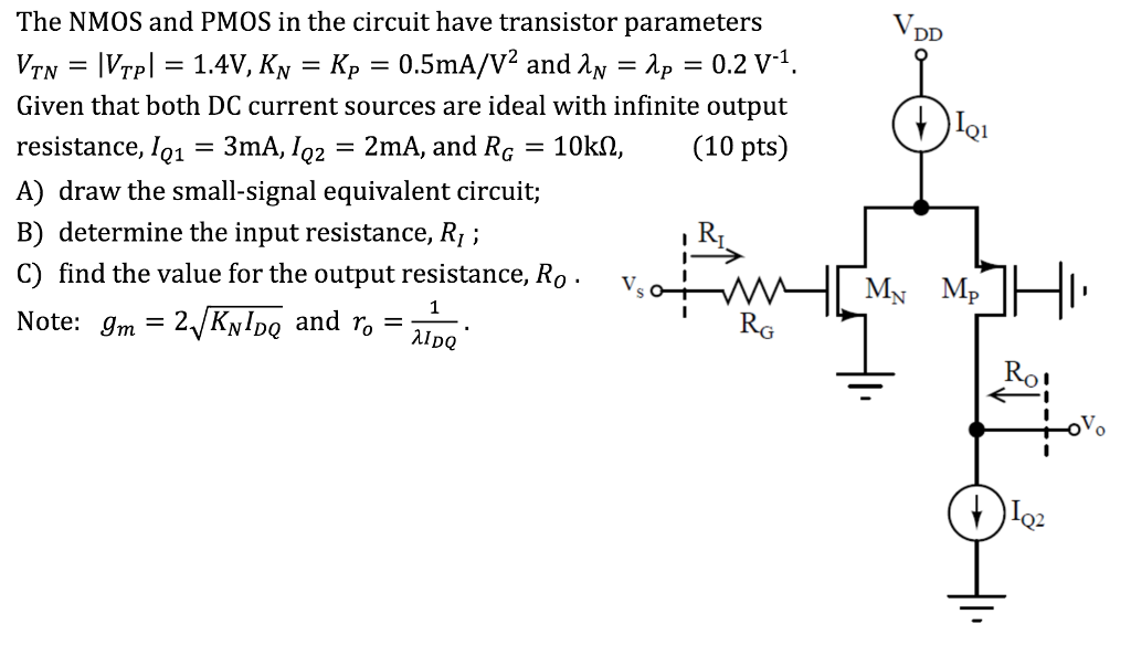 Nmos Left And Pmos Right Transistors With Their Local