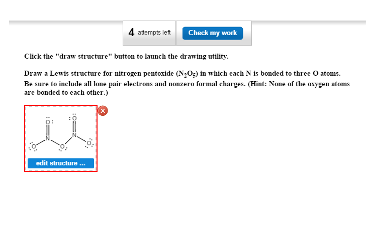 Solved Click the "draw structure" button to launch the | Chegg.com
