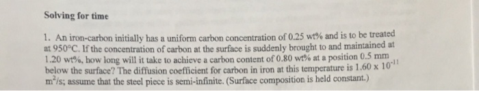 Solved Material Science Question: Use the equation | Chegg.com