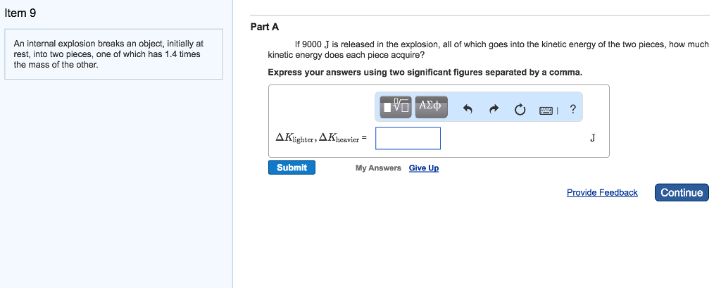 Solved An internal explosion breaks an object, initially at | Chegg.com