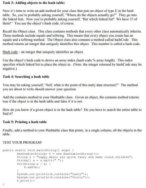 Solved Please guys help me understand this assighnment task | Chegg.com