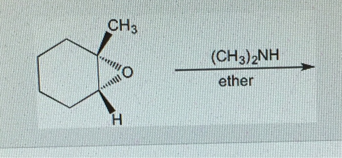 Solved CH3 (CH3) 2NH ether | Chegg.com
