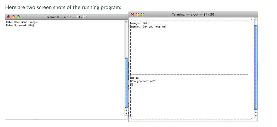 Solved Part II. Chat Phase 1: GUI You are asked to | Chegg.com