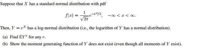 Solved Suppose that X has a standard normal distribution | Chegg.com