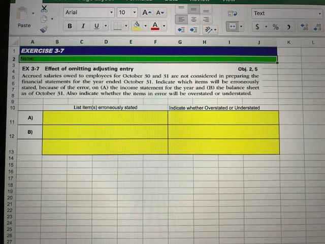 Solved Format 96 co EXERCISE 3.1 3 Ex 3-1 Classifying types | Chegg.com