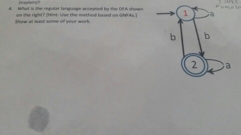 Solved What is the regular language accepted by the DFA | Chegg.com