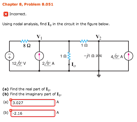 Solved Using nodal analysis, find Io in the circuit in the | Chegg.com
