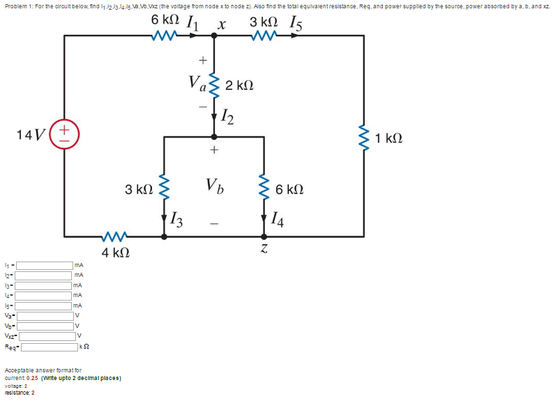 Solved For the circuit below, find l_1, l_2, l_3, l_4, l_5, | Chegg.com
