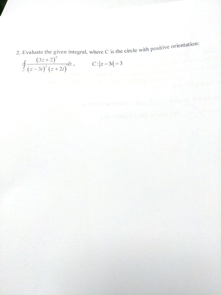 Solved Evaluate the given integral, where C is the circle | Chegg.com