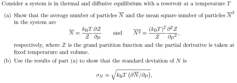 Solved Consider a system is in thermal and diffusive | Chegg.com