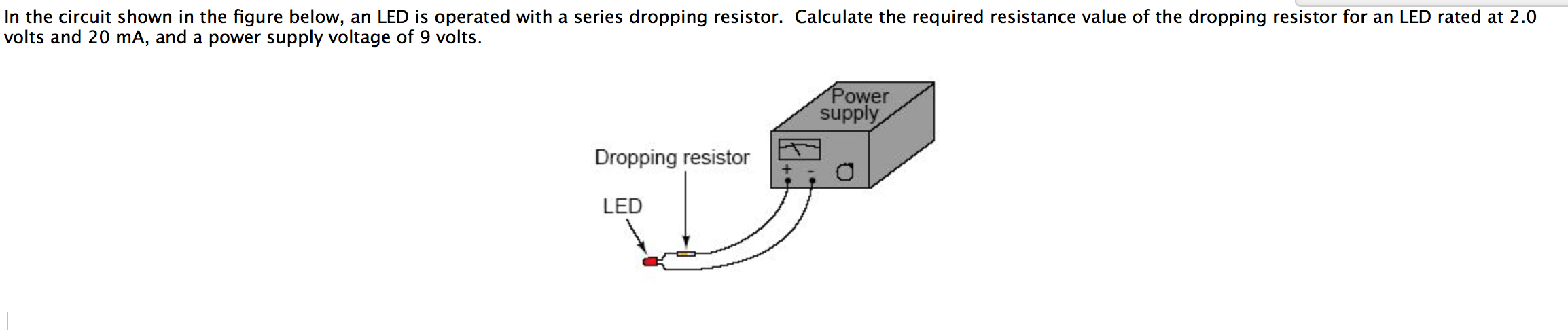 Solved In the circuit shown in the figure below, an LED is | Chegg.com