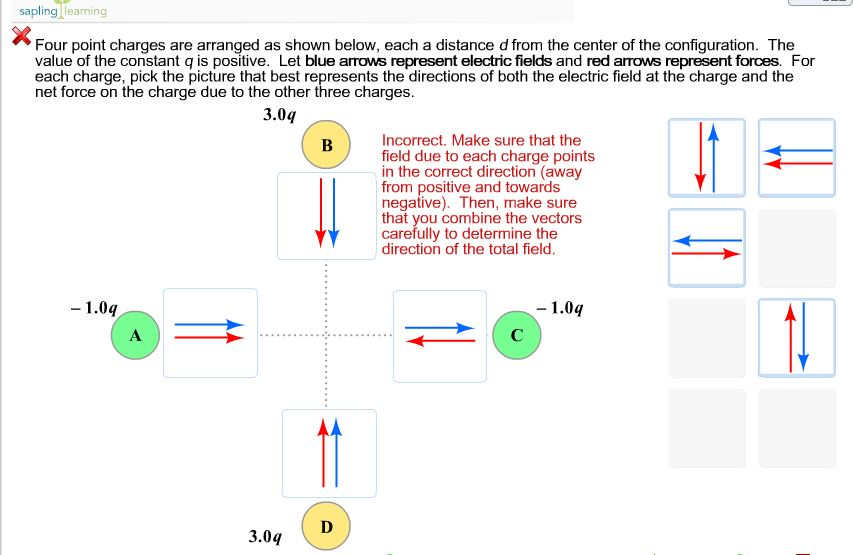 Solved: Four Point Charges Are Arranged As Shown Below, Ea... | Chegg.com