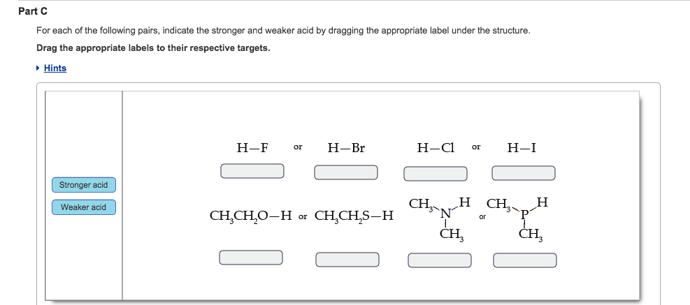 Solved Part B For each of the following pairs, indicate the | Chegg.com
