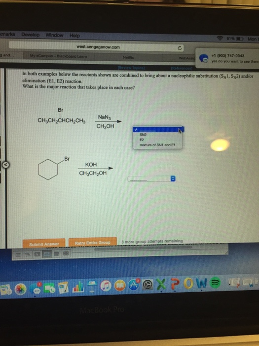 Solved In both examples below the reactants shown are | Chegg.com