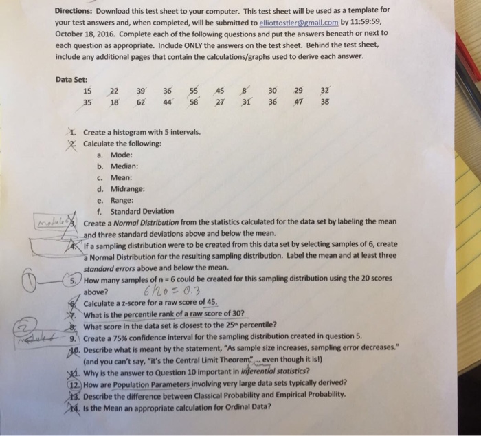 Solved Download this test sheet to your computer. This test | Chegg.com