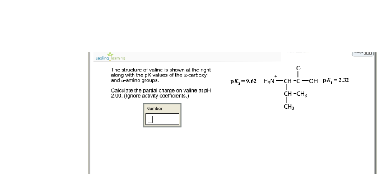 Solved The structure of valine is shown at the right along | Chegg.com
