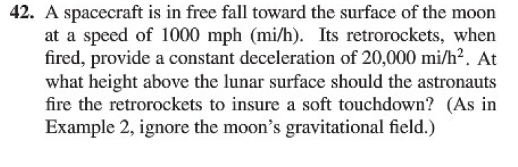 Solved A spacecraft is in free fall toward the surface of | Chegg.com