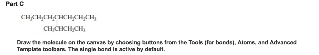 Solved Part C CH CH CH CHCH CH CH CH3CHCH2CH3 Draw the | Chegg.com