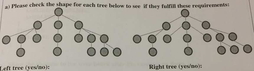 Solved A tree where each node can have at most 3 children | Chegg.com