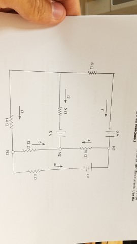 Solved 8. Given the following multiple loop circuit. Write | Chegg.com