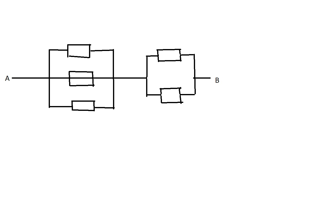 Solved In the system in below each component fails with | Chegg.com