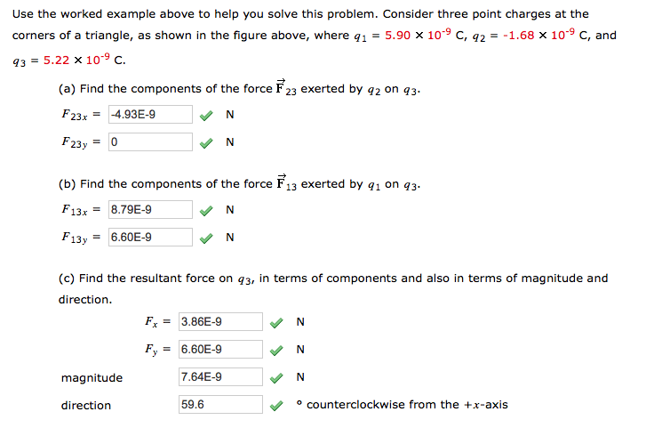 Solved Use the worked example above to help you solve this | Chegg.com