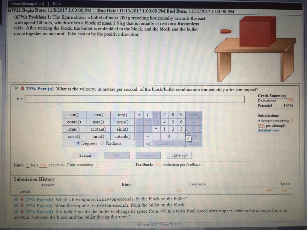 Solved Class Management Help HW12 Begin Date: 11/8/2017 | Chegg.com