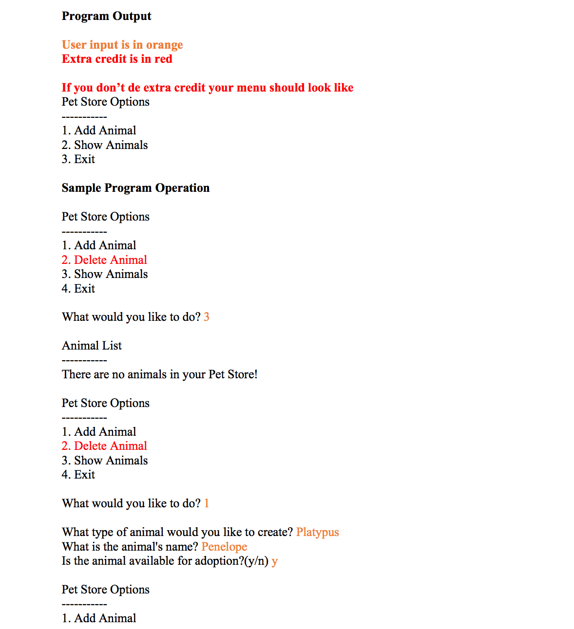 Solved In this programming assignment, you will create | Chegg.com
