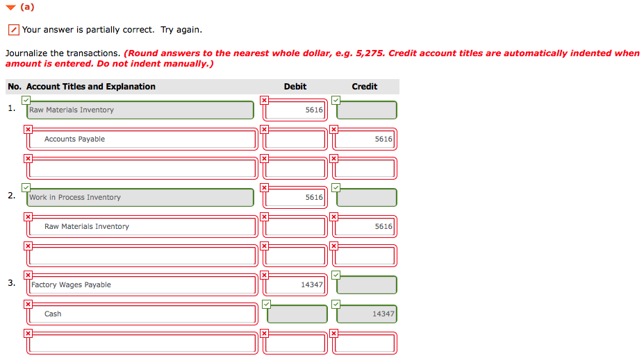 Solved Problem 23-6A (Part Level Submission) Jorgensen | Chegg.com
