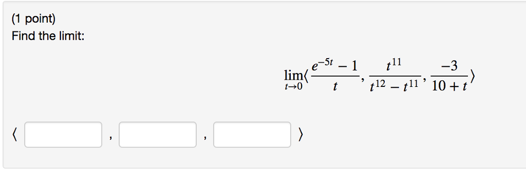 Solved 1 point) Find a parameterization for the curve shown | Chegg.com