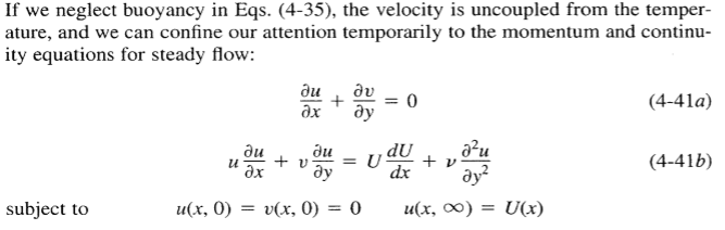 Solved Consider boundary' layer flow past a wedge as shown | Chegg.com