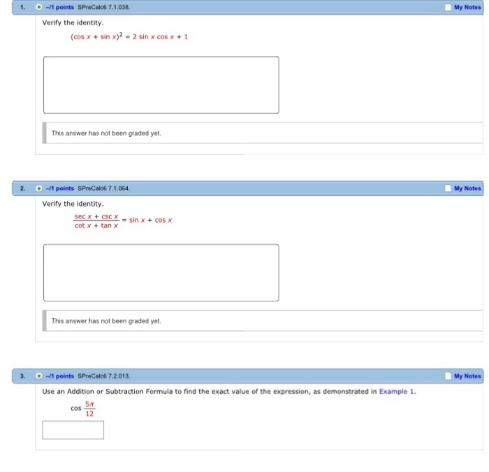 Solved Verify the identity. (cos x + sin x)^2 = 2 sin x cos | Chegg.com
