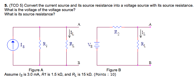 Solved Convert the current source and its source resistance | Chegg.com