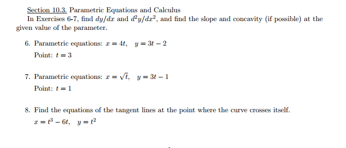 Parametric Definition Of A Rhs And B Isection