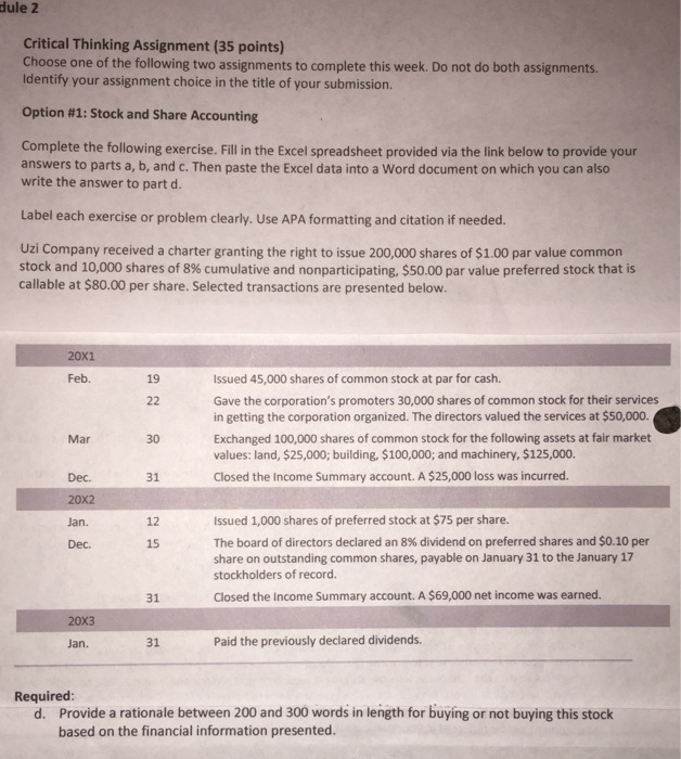 Solved Complete the following exercise. Fill in the Excel | Chegg.com
