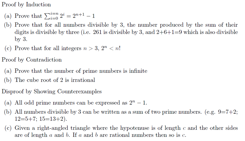Solved Can I get some help with these proof questions? I | Chegg.com