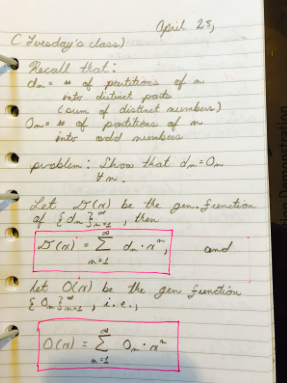 Solved Let partitions of partitions of a positive integer n | Chegg.com