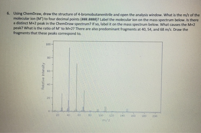 Solved Using ChemDraw, draw the structure of | Chegg.com