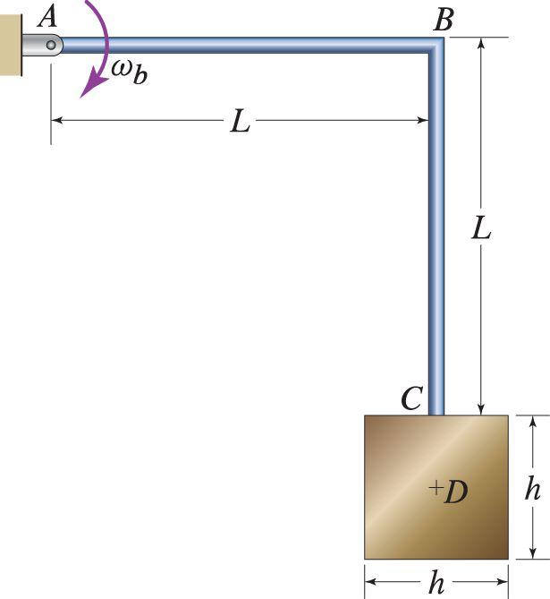 Solved The composite rigid body lies in the vertical plane | Chegg.com