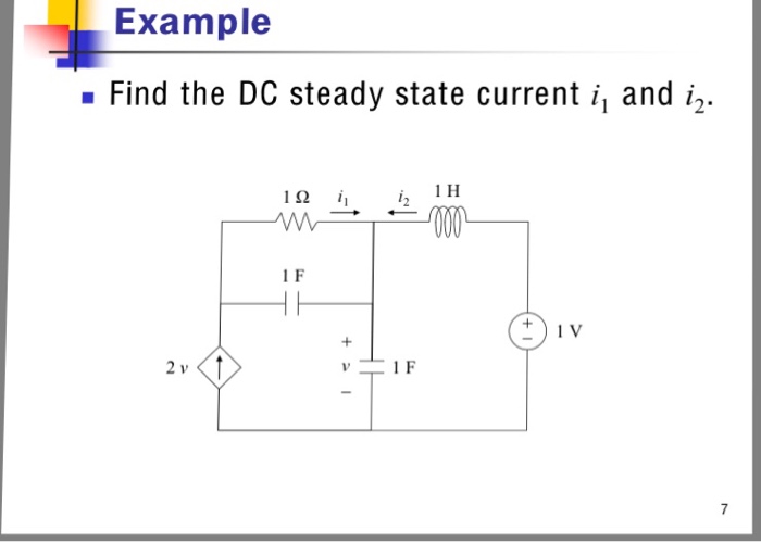 Solved Find the DC steady state current i_1 and i_2 | Chegg.com