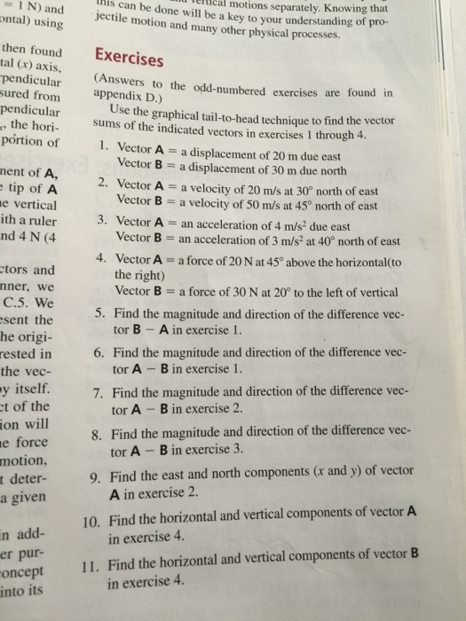 Solved Use the graphical tail -to-head technique to find the | Chegg.com