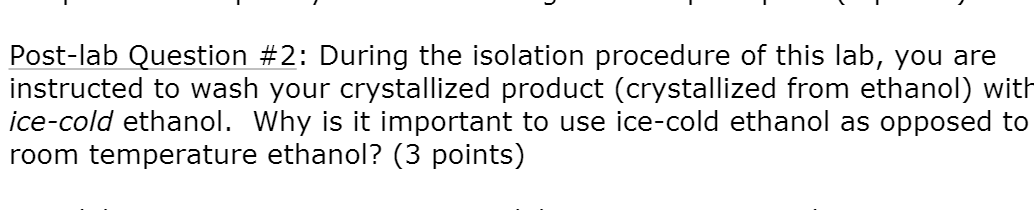 Solved During the isolation procedure of this lab, you are | Chegg.com