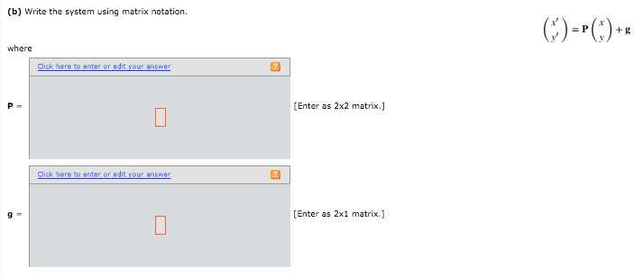 Solved Possible choices for the fill in the blank to part | Chegg.com
