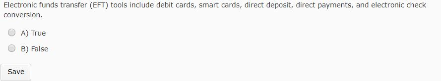Electronic Check Conversion